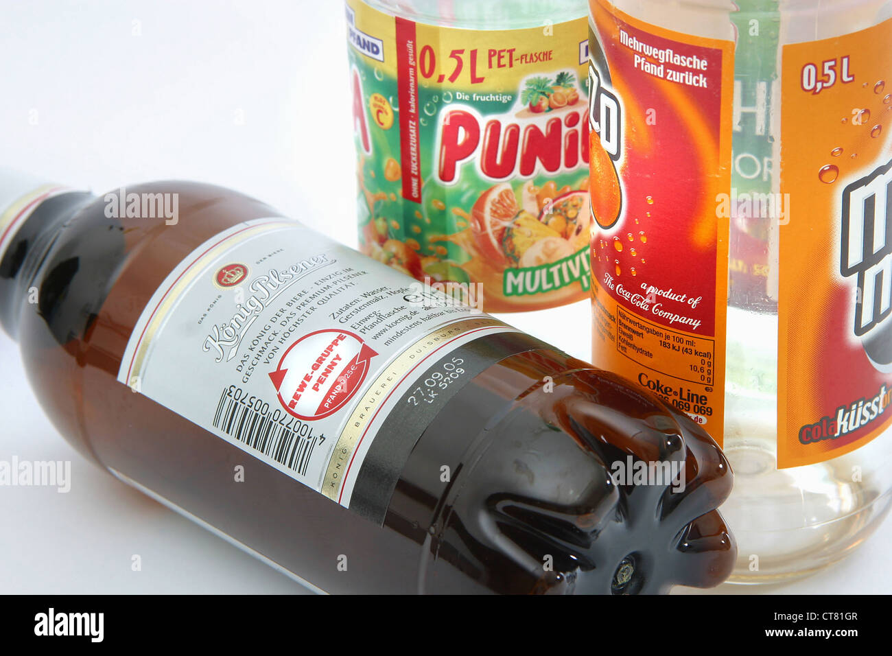 Empty returnable bottles Stock Photo - Alamy