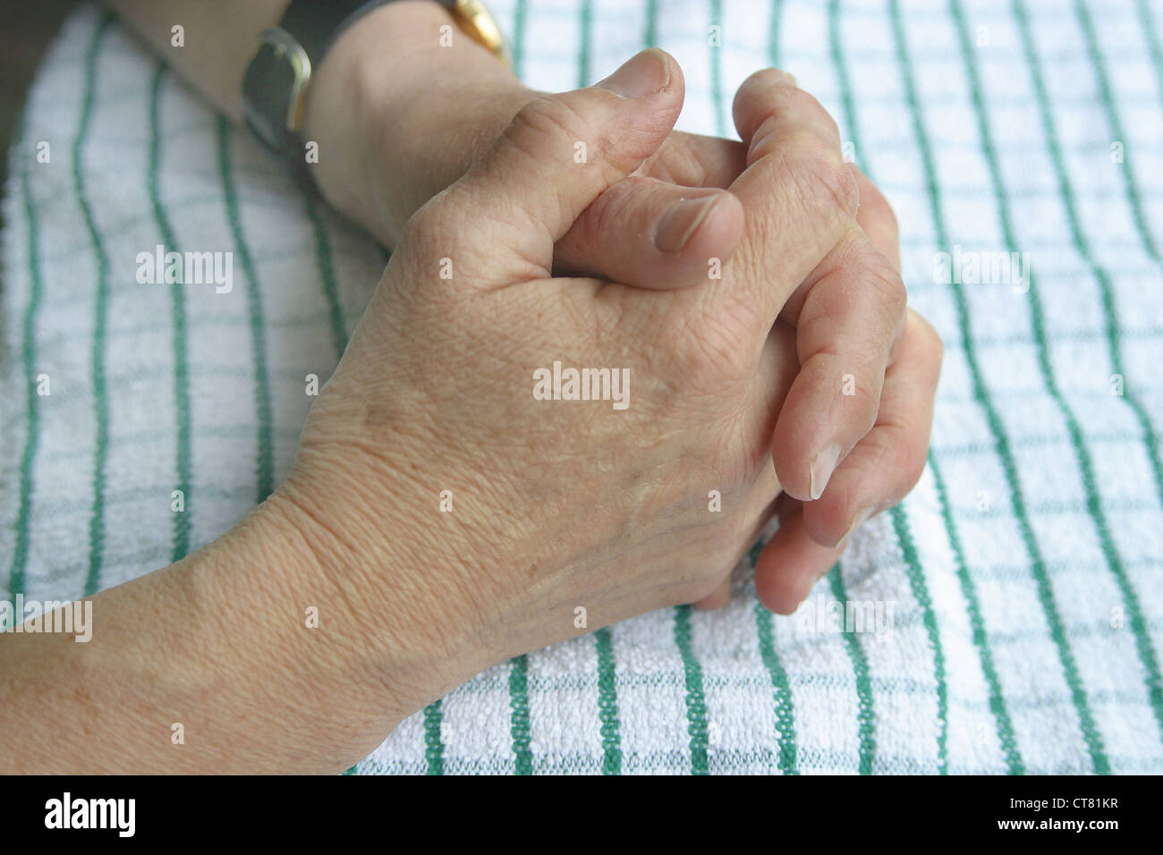 Prayer hands folded hi-res stock photography and images - Alamy
