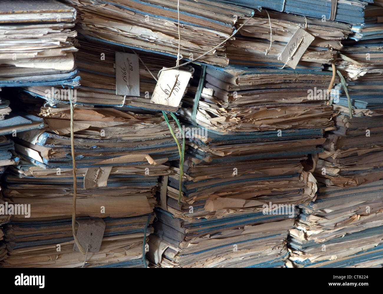 Old Archive High Resolution Stock Photography and Images - Alamy