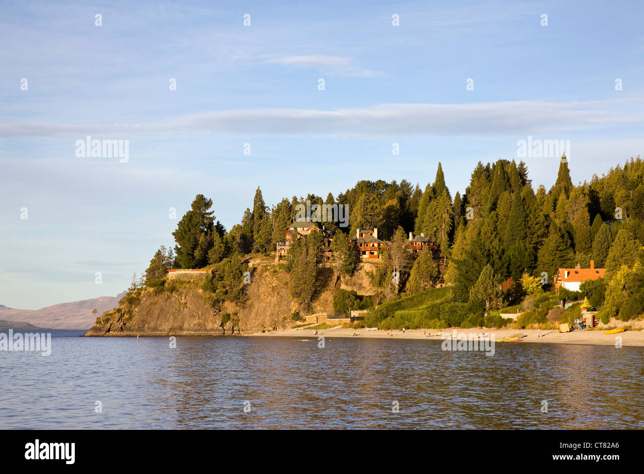 Bay just outside town Stock Photo - Alamy