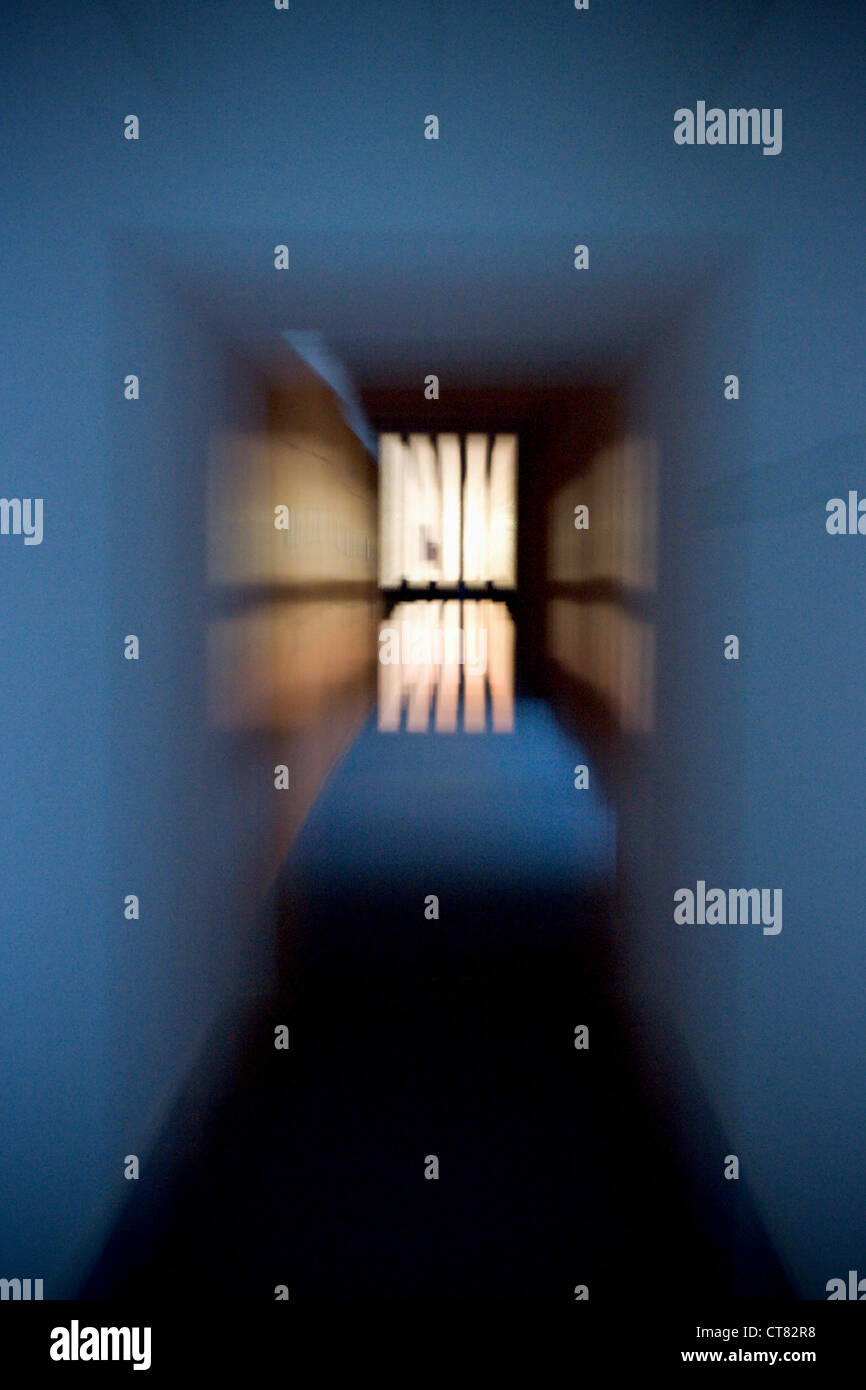 Light at the end of a dark passage Stock Photo - Alamy