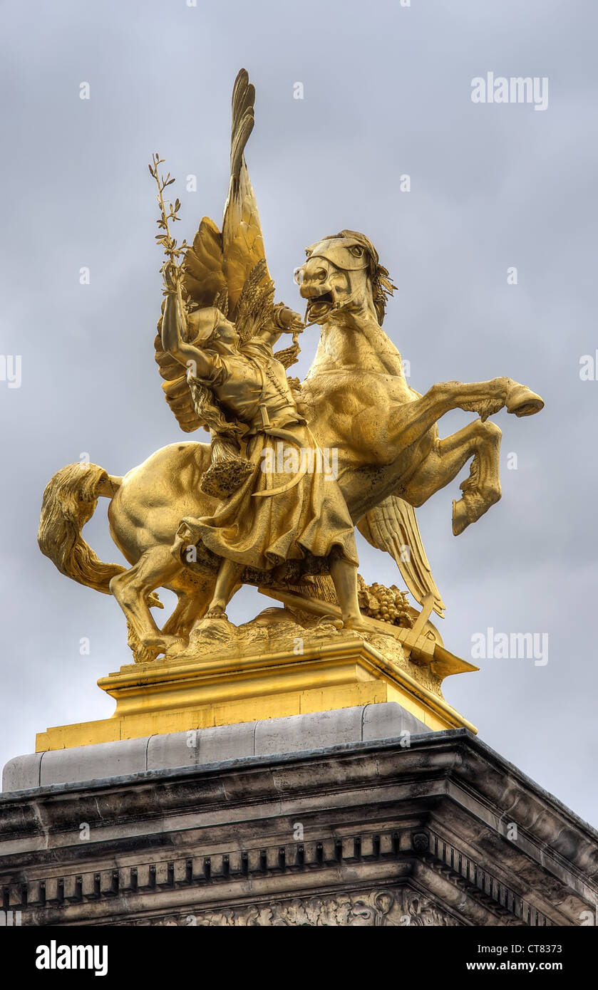 Golden Horse Statue