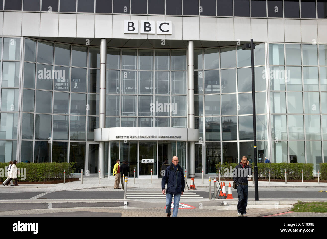 London - the BBC buildings Stock Photo - Alamy