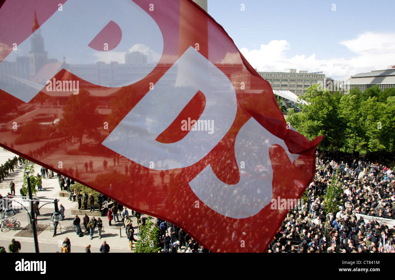 NPD rally in Berlin Stock Photo - Alamy