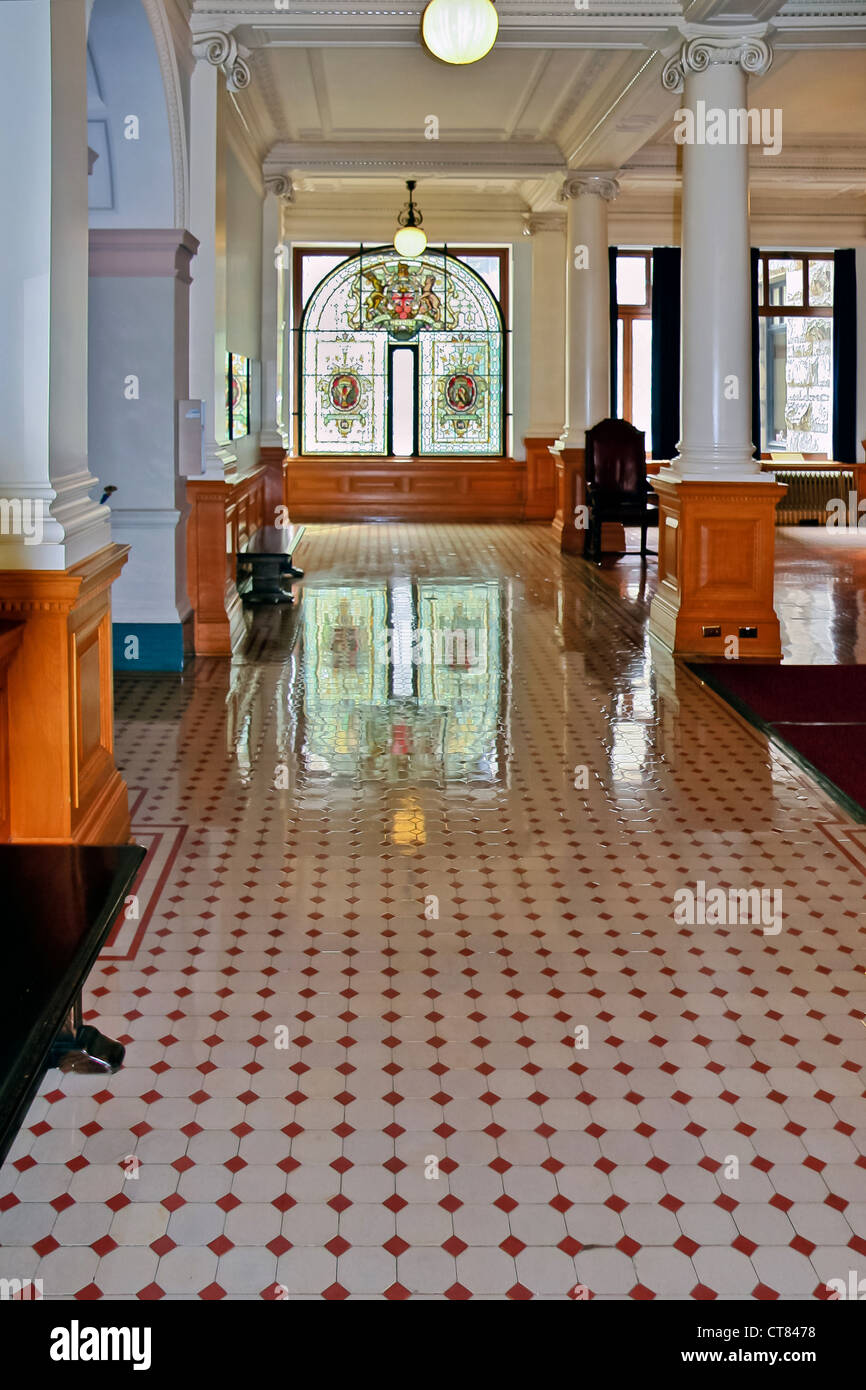 Interior British Columbia Parliament building Stock Photo - Alamy