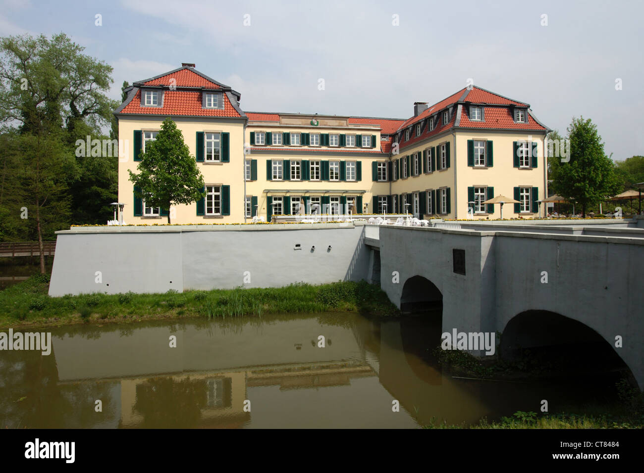 Castle Mountain in Gelsenkirchen Stock Photo - Alamy