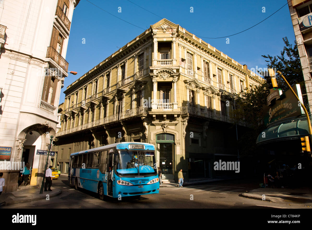 Downtown colonial building Stock Photo - Alamy