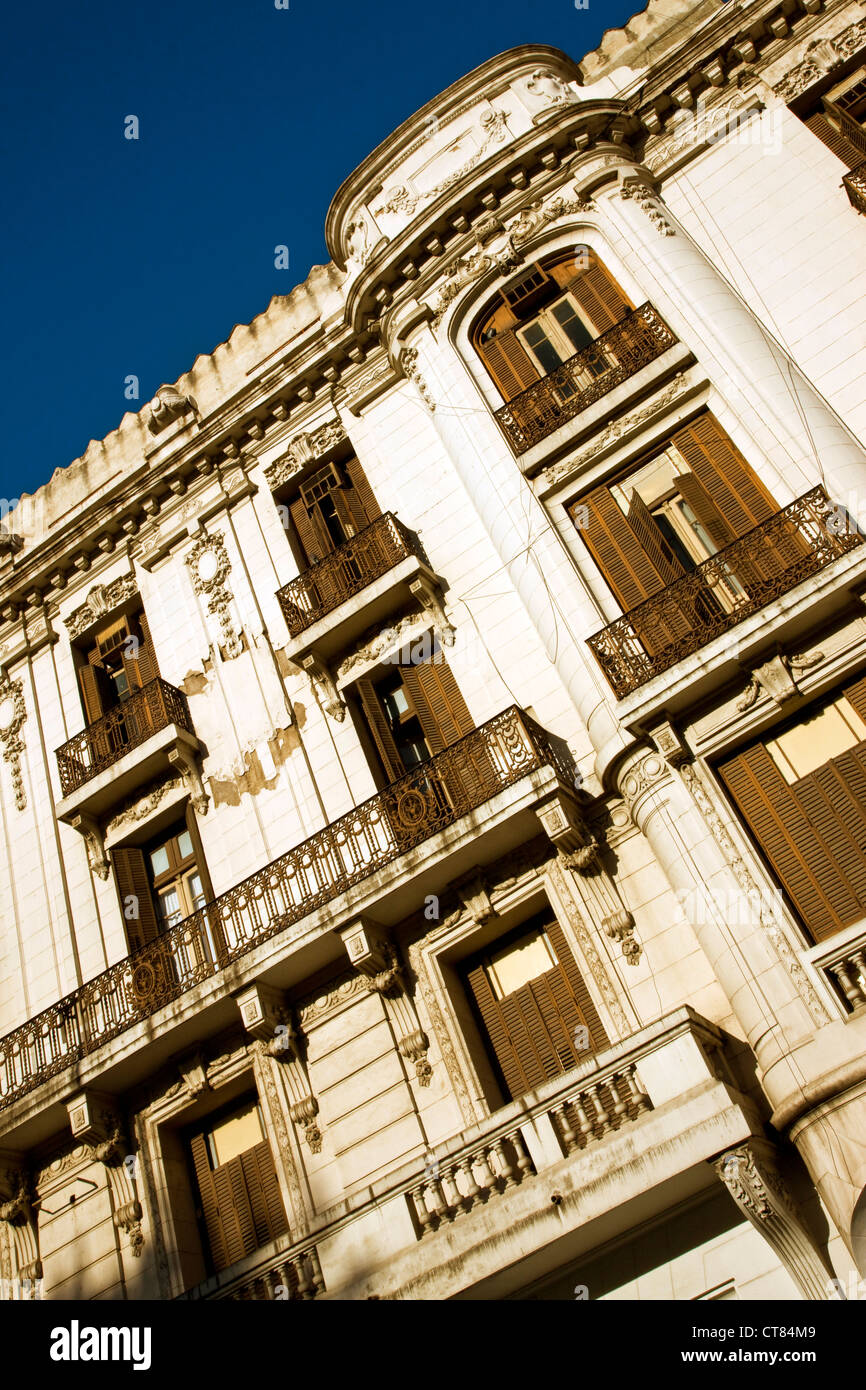 Downtown colonial building Stock Photo - Alamy