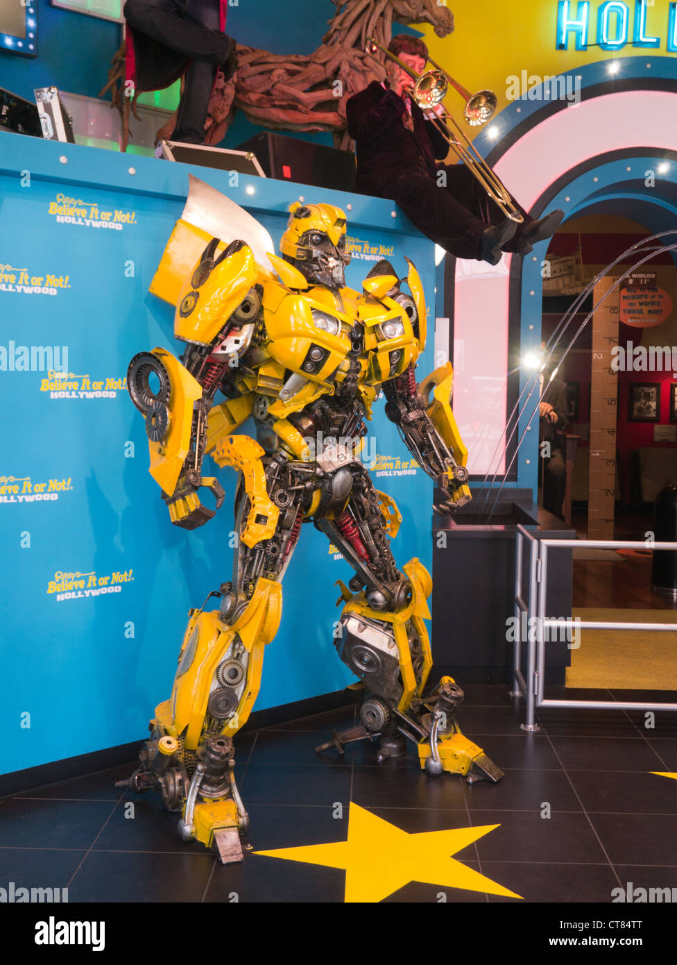 Bumblebee transformer in Ripley's Believe it or Not museum on Hollywood ...