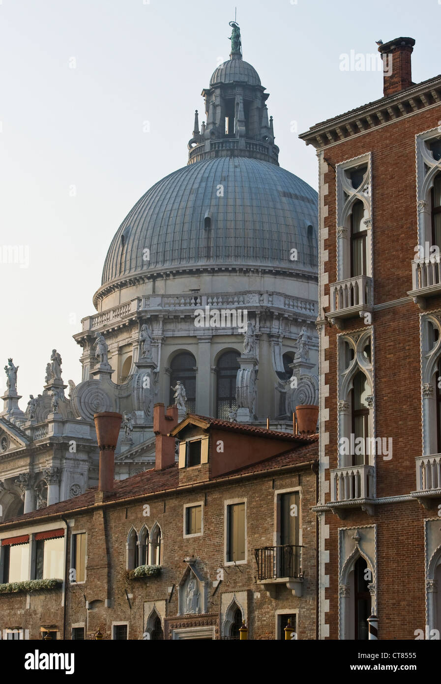 The vast dome of Santa Maria della Salute dominates the entrance to the ...