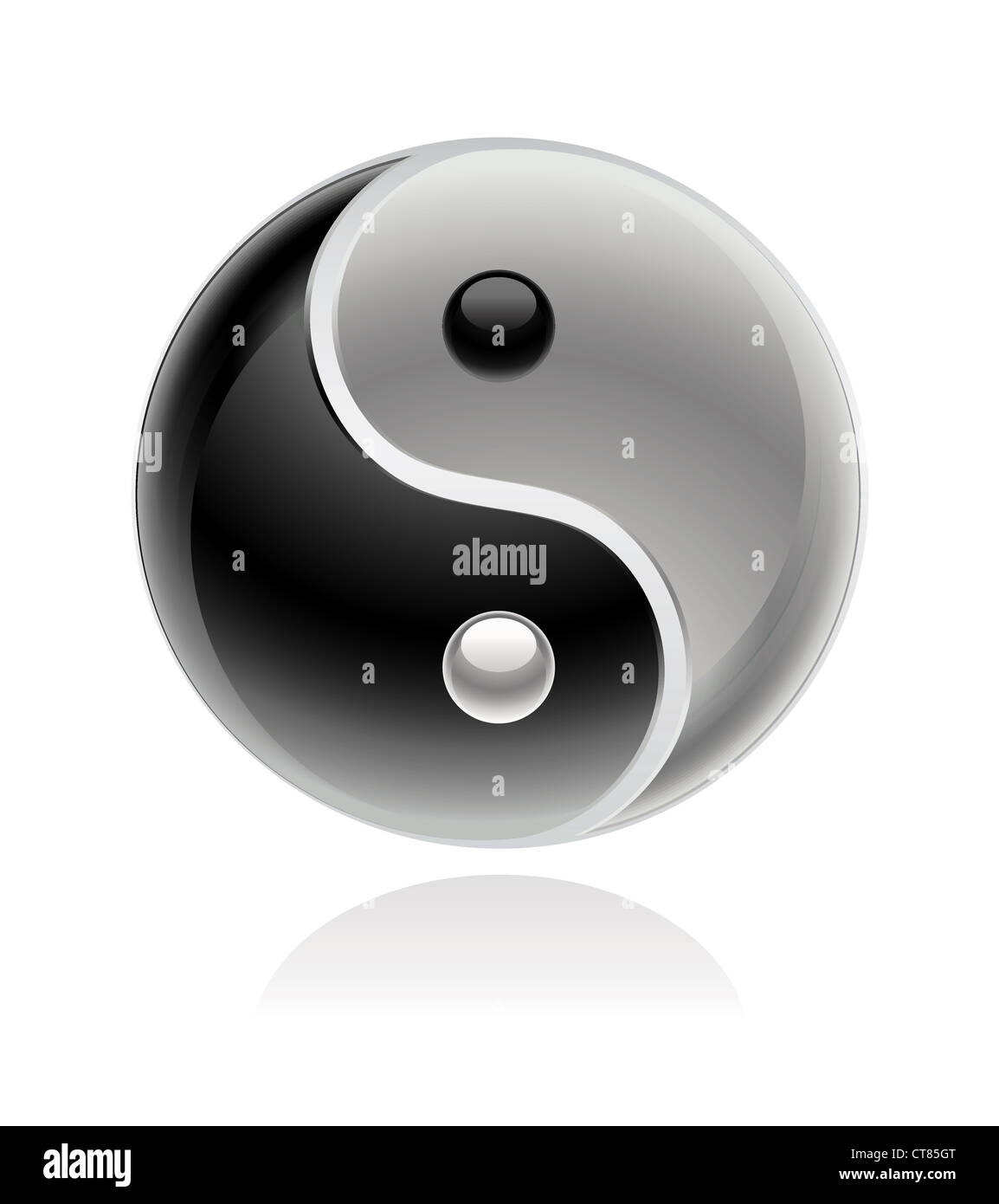 vector ying yang symbol Stock Photo - Alamy vector ying yang symbol Stock Photo - Alamy