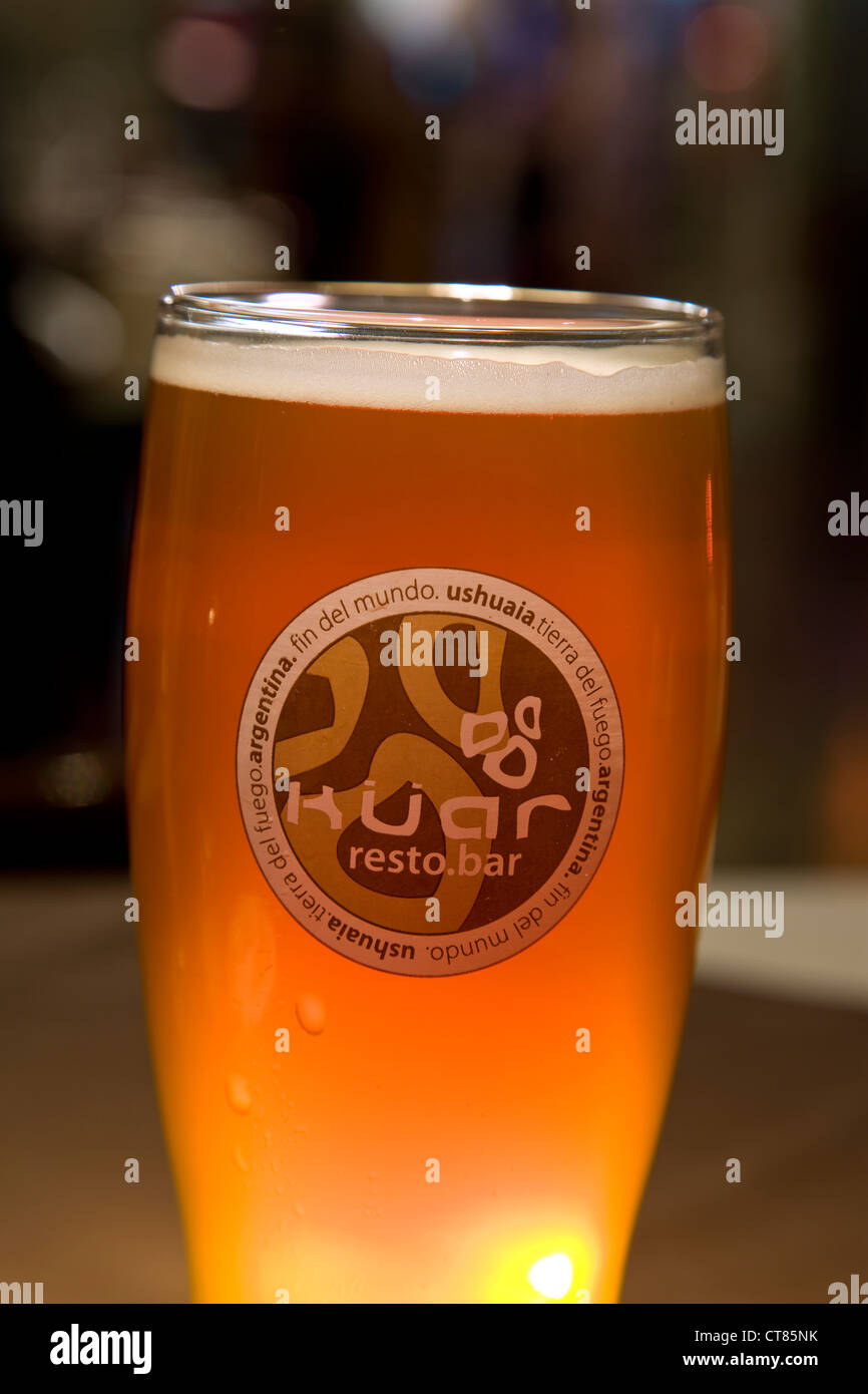 Microbrew beer at the Kuar Bar and Restaurant Stock Photo - Alamy