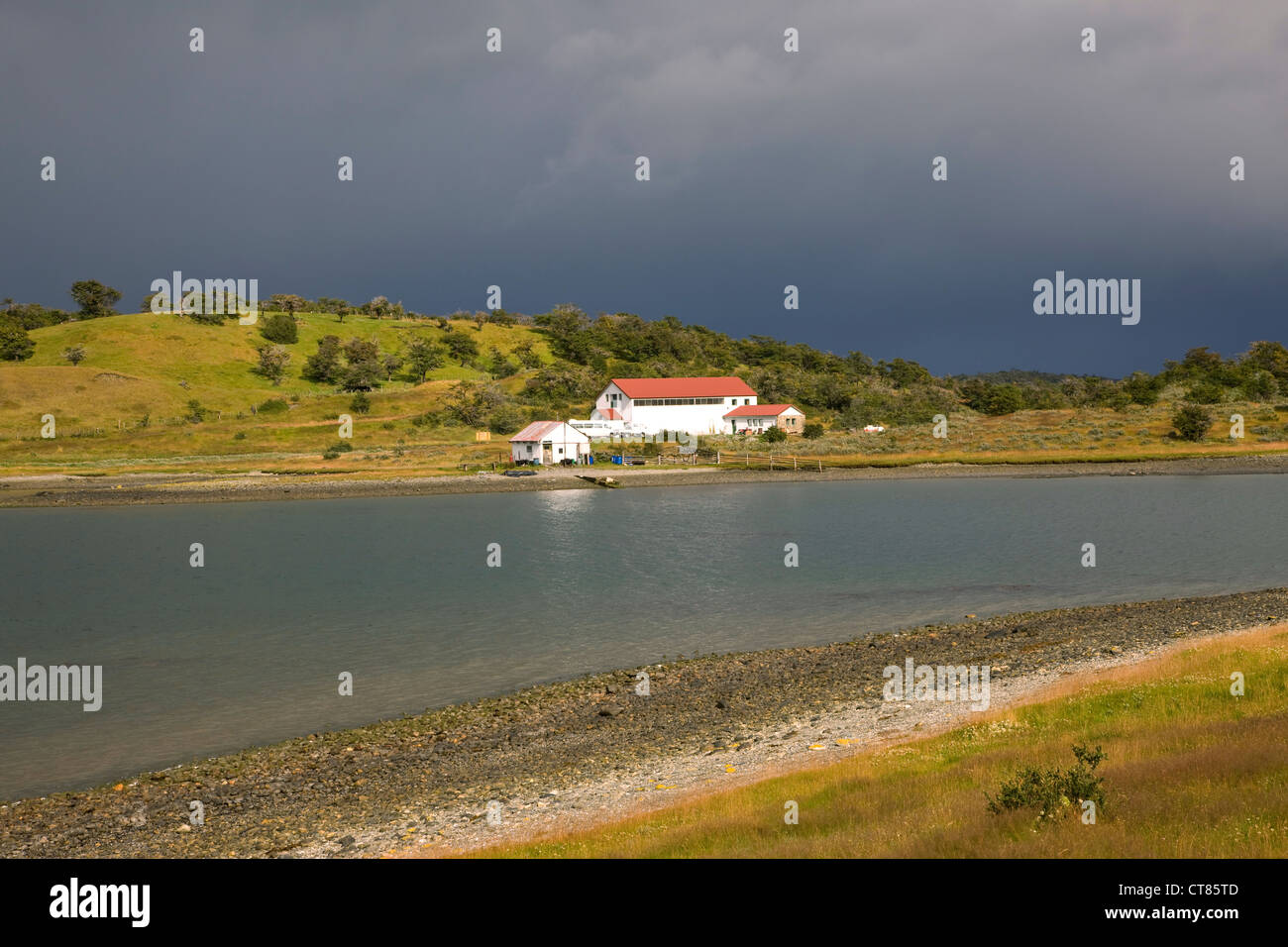 Harberton estancia tierra del fuego hi-res stock photography and images ...