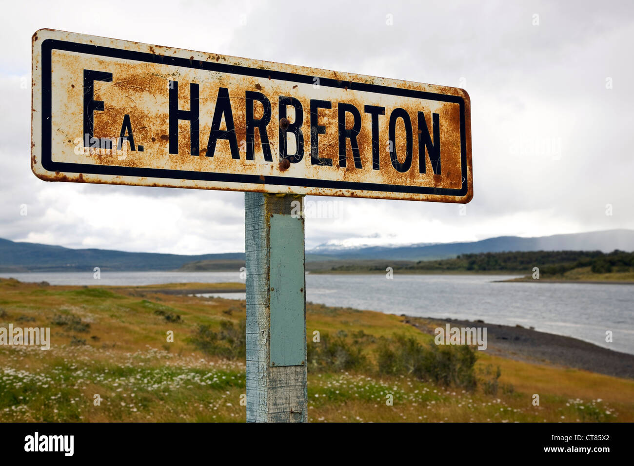 Harberton estancia tierra del fuego hi-res stock photography and images ...