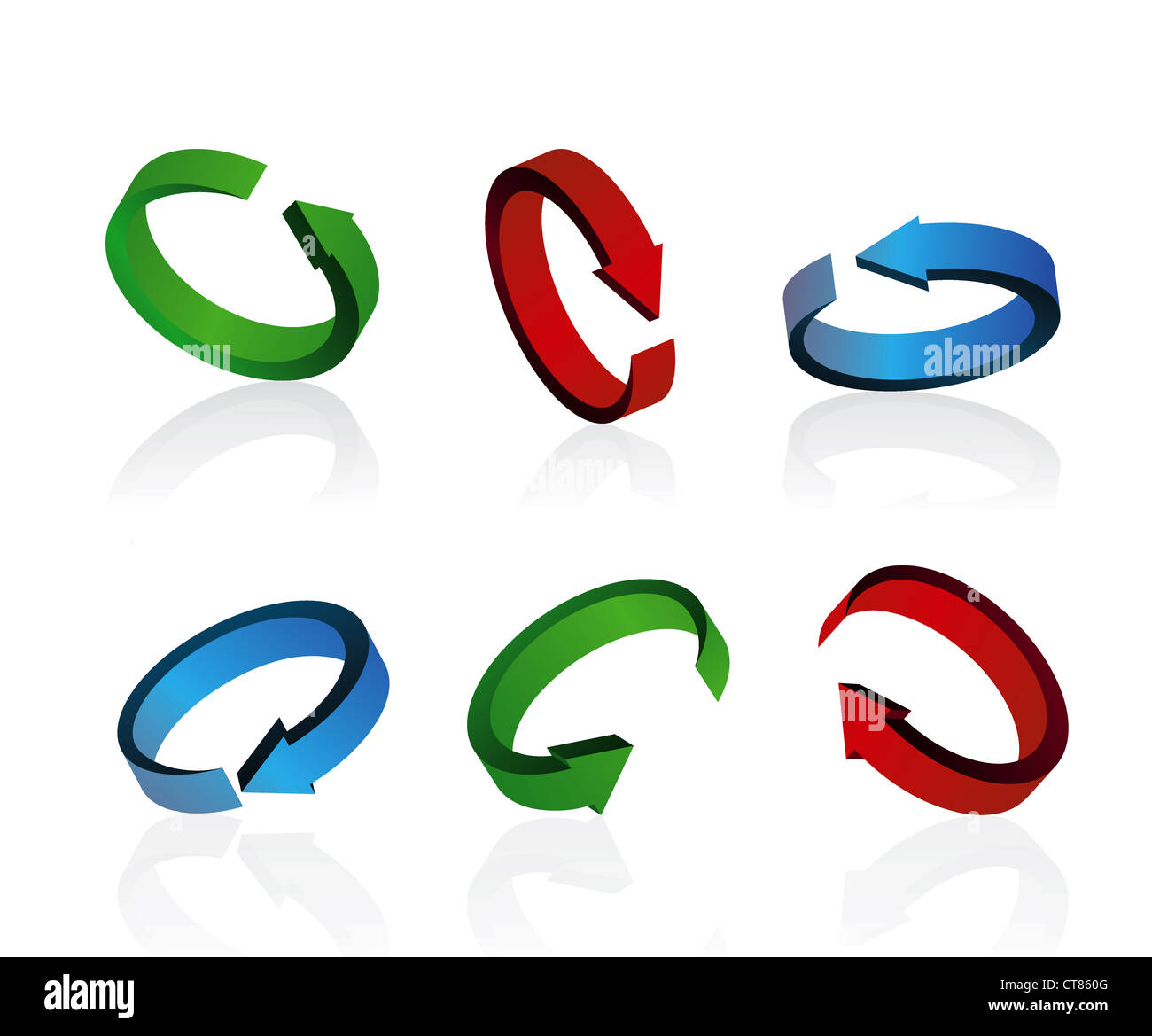 vector 3d arrows Stock Photo - Alamy