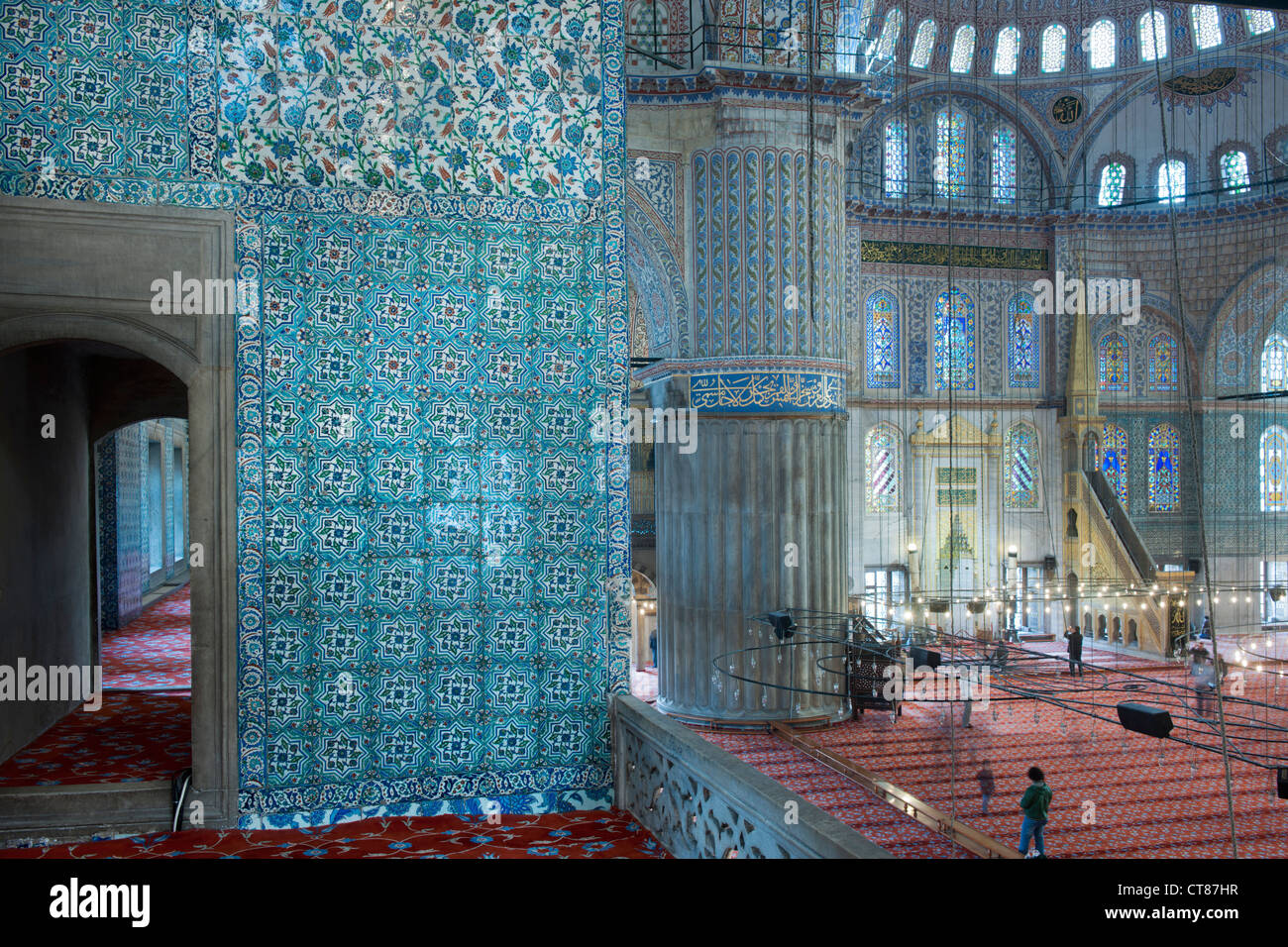 Türkei, Istanbul, Sultanahmet, Sultan-Ahmet-Camii, genannt die Blaue ...