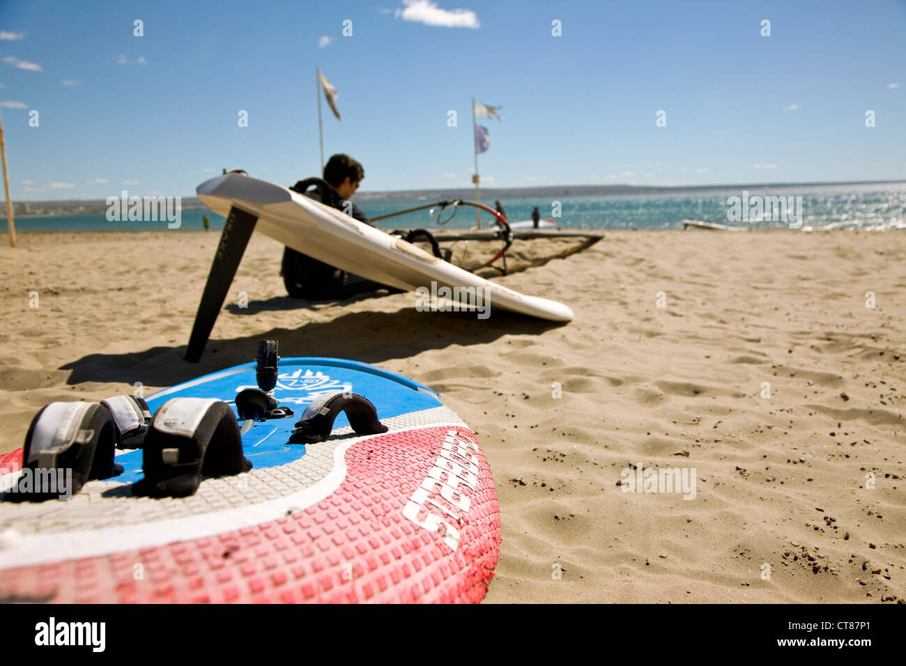 Patagonia windsurfing hi-res stock photography and images - Alamy