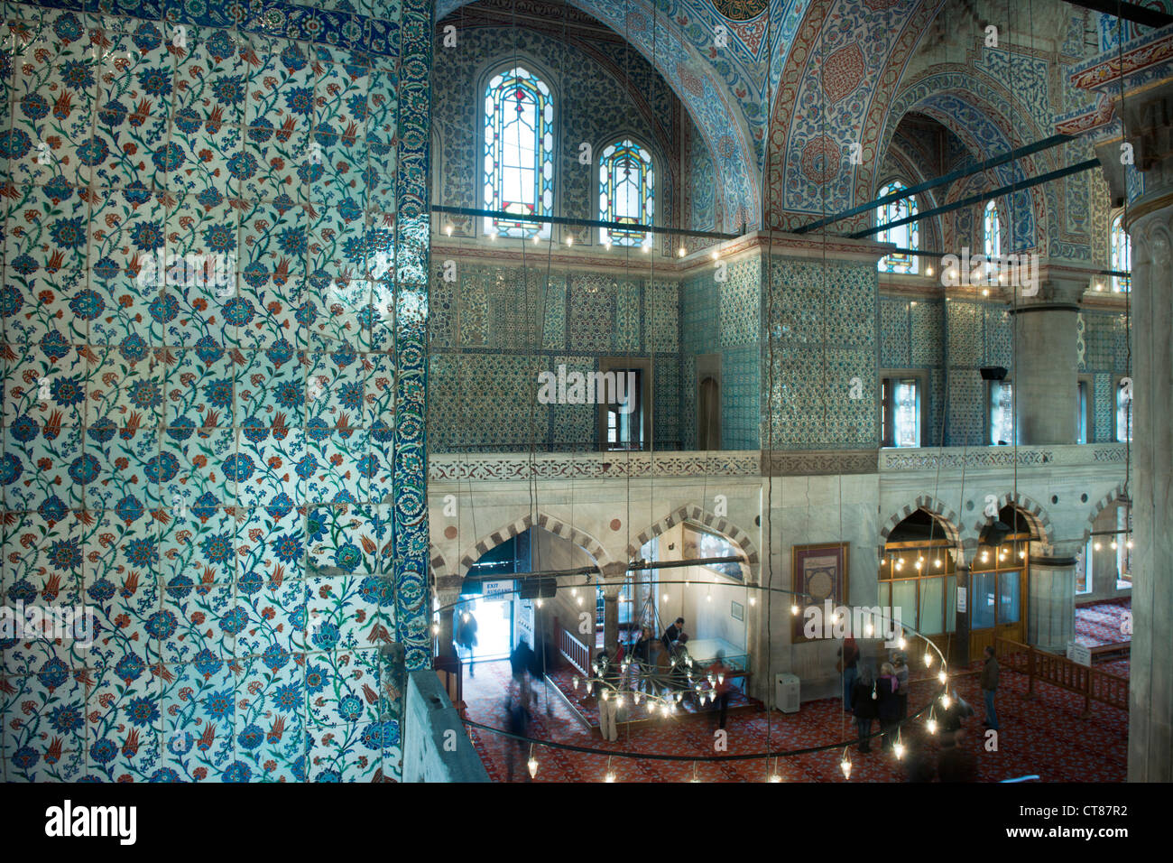 Türkei, Istanbul, Sultanahmet, Sultan-Ahmet-Camii, genannt die Blaue ...