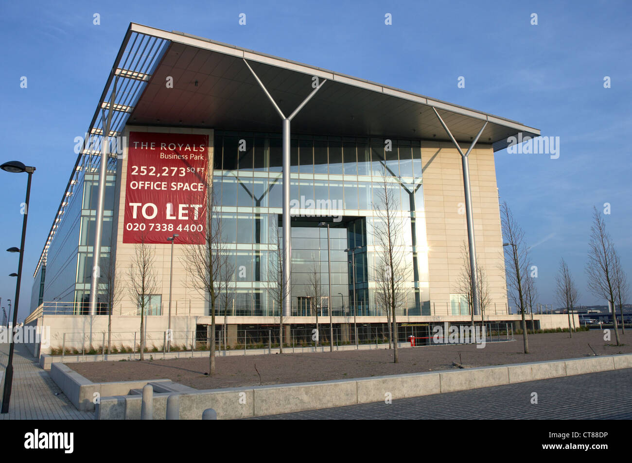 New office building for rent - London Stock Photo - Alamy