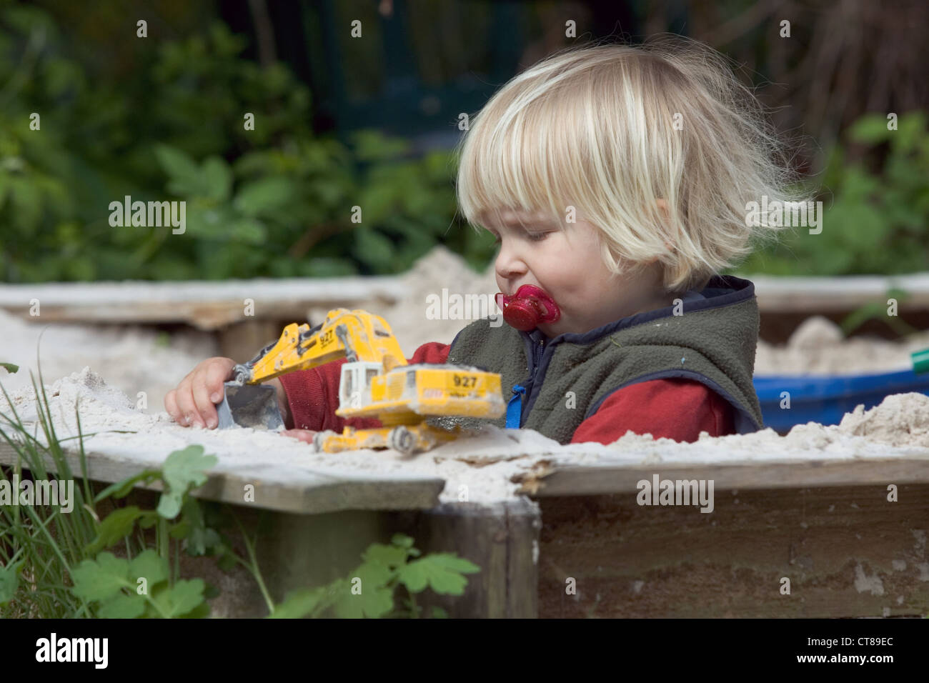 Baby Boy Playing With Sand Box High Resolution Stock Photography and ...