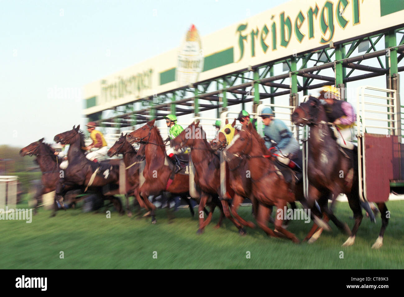 Horse Racing Start High Resolution Stock Photography and Images - Alamy