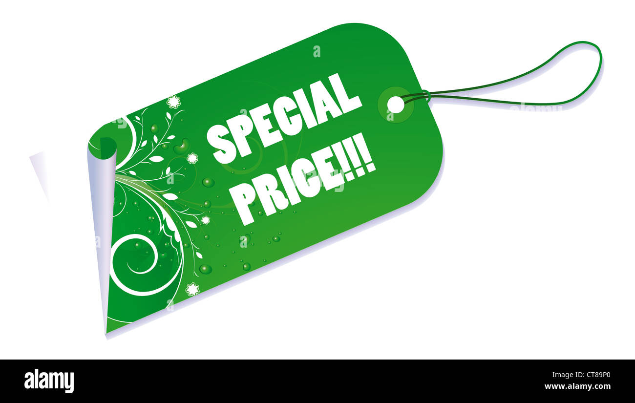 vector shopping tag Stock Photo - Alamy