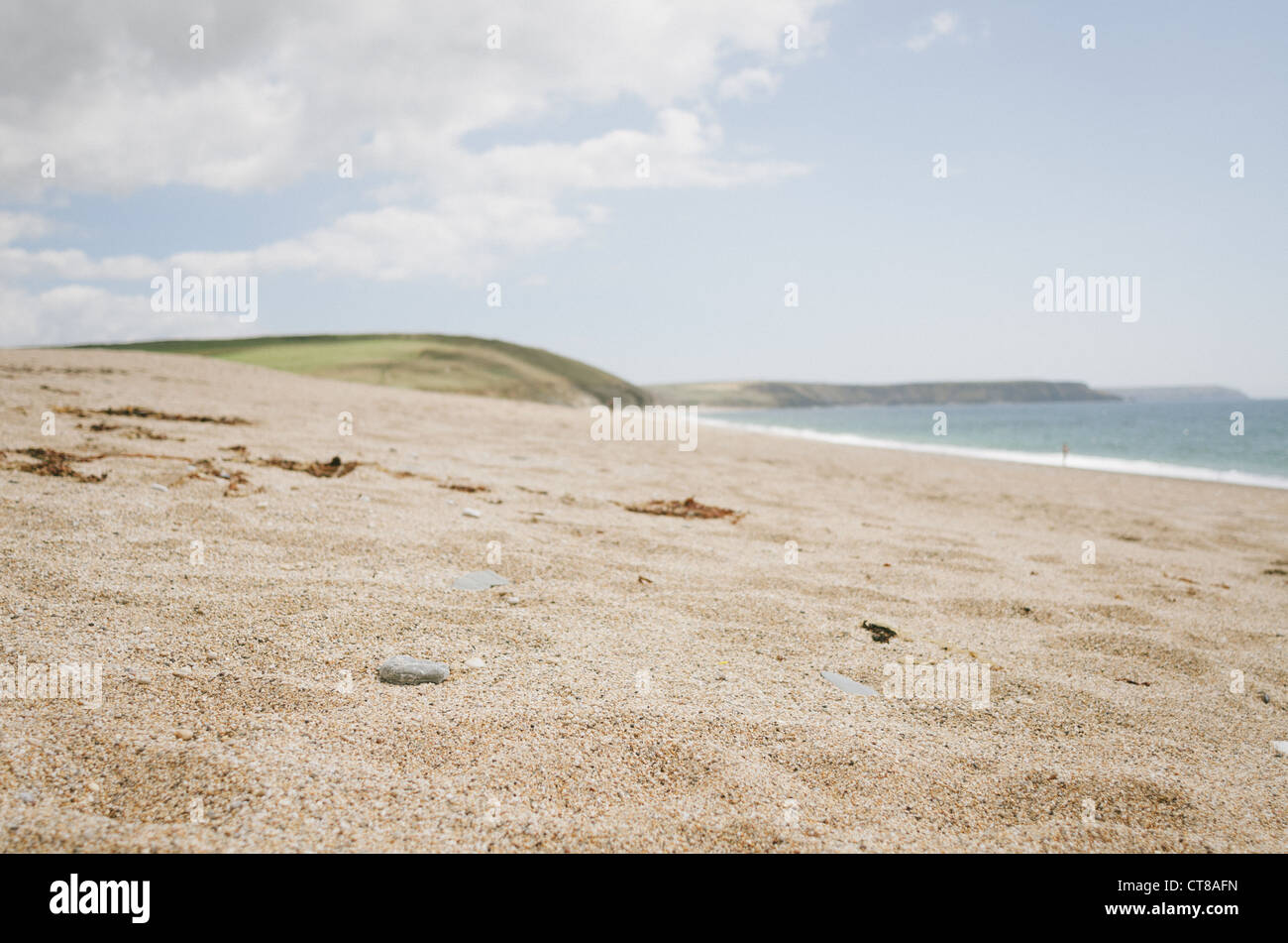 Loe Bar beach, Cornwall Stock Photo - Alamy