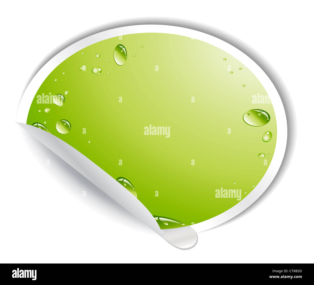 vector environmental sticker Stock Photo - Alamy