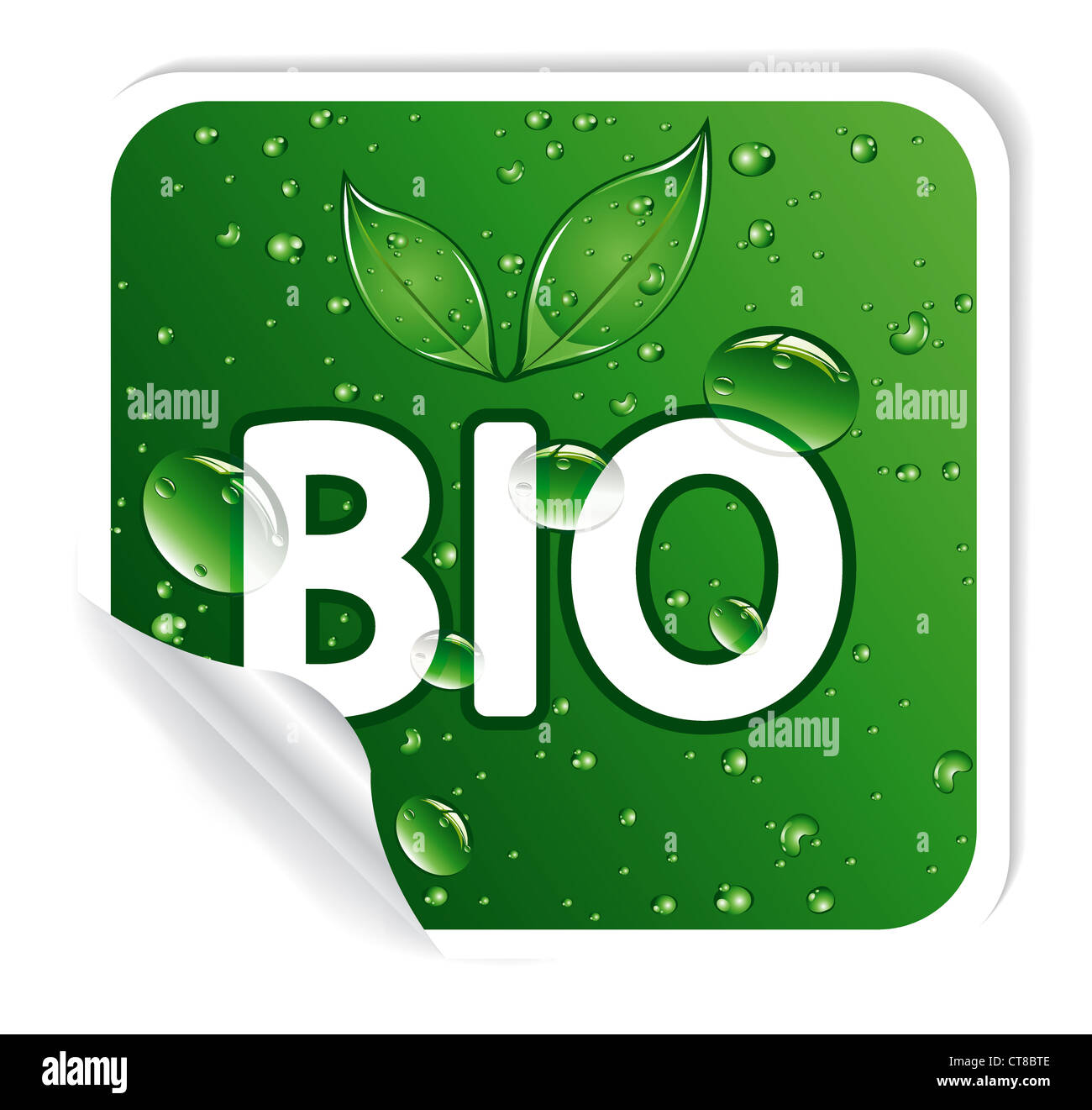 vector environmental sticker Stock Photo - Alamy