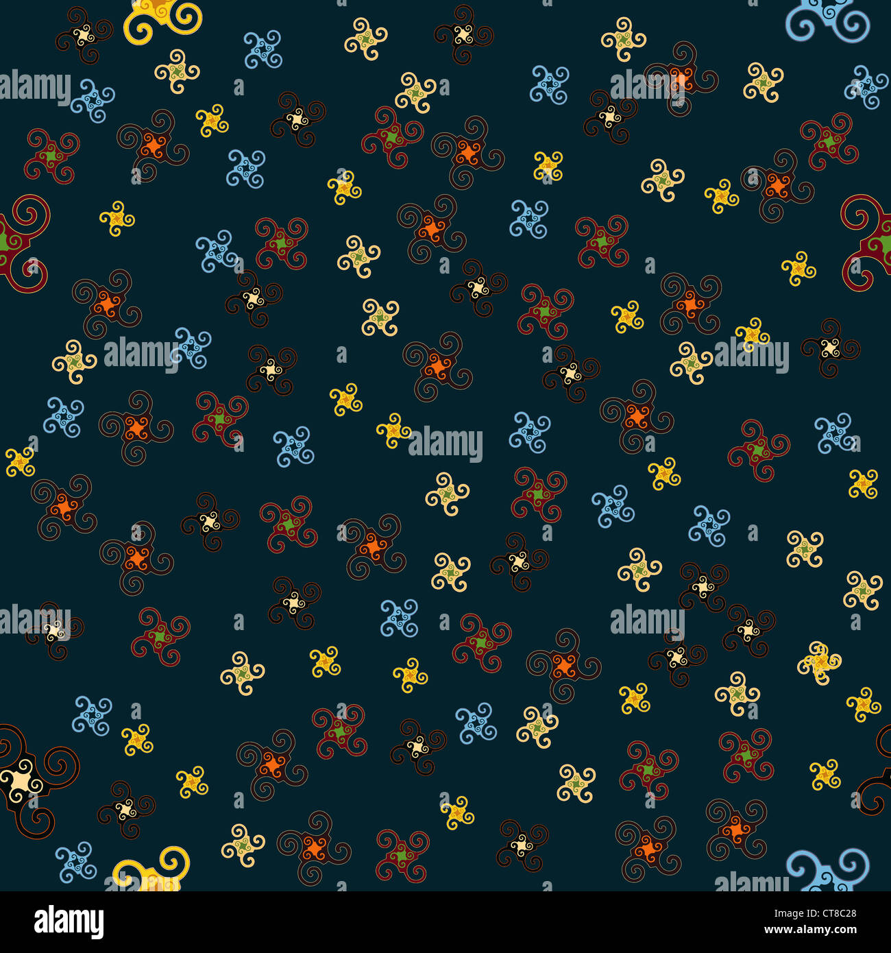 seamless retro background Stock Photo - Alamy