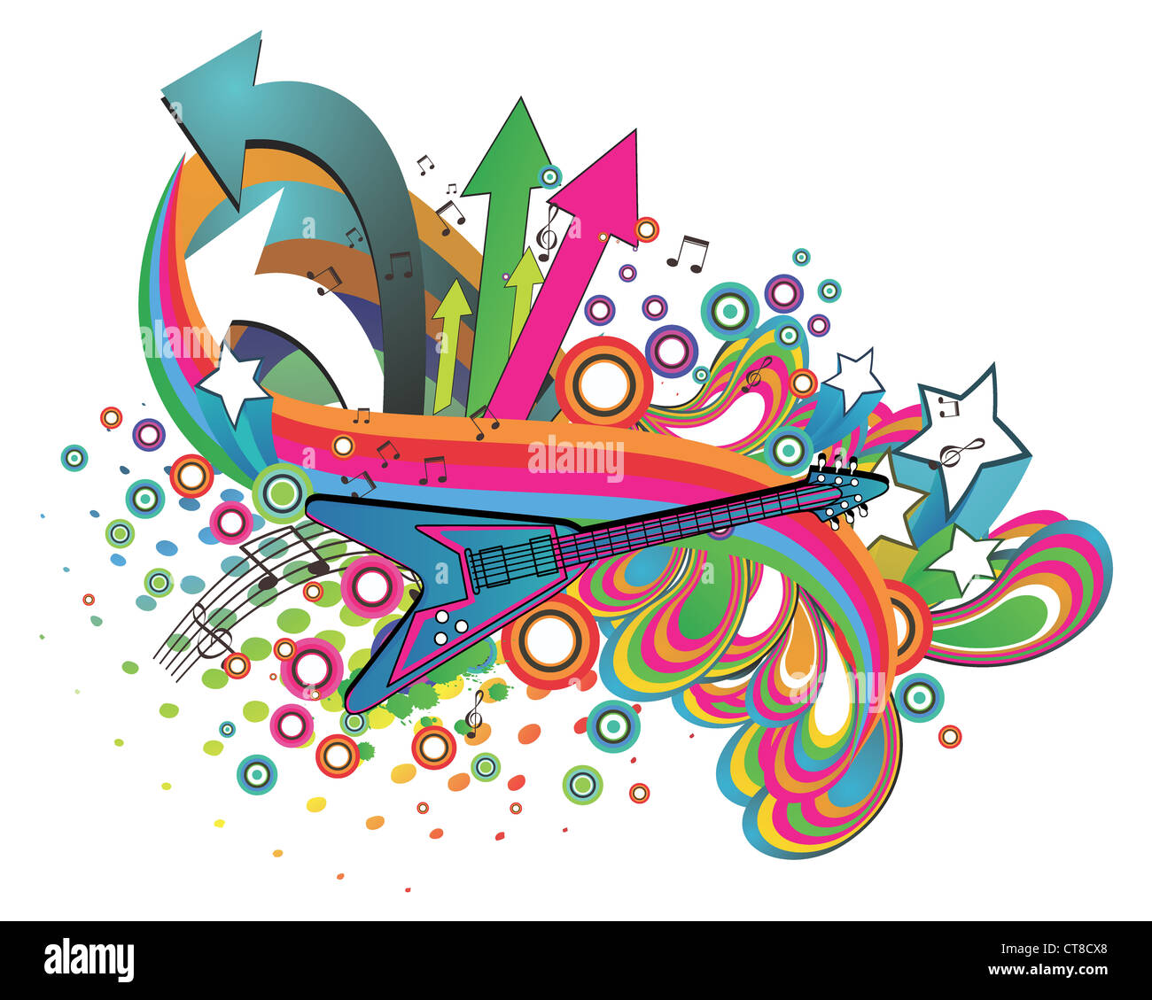 abstract music background Stock Photo - Alamy