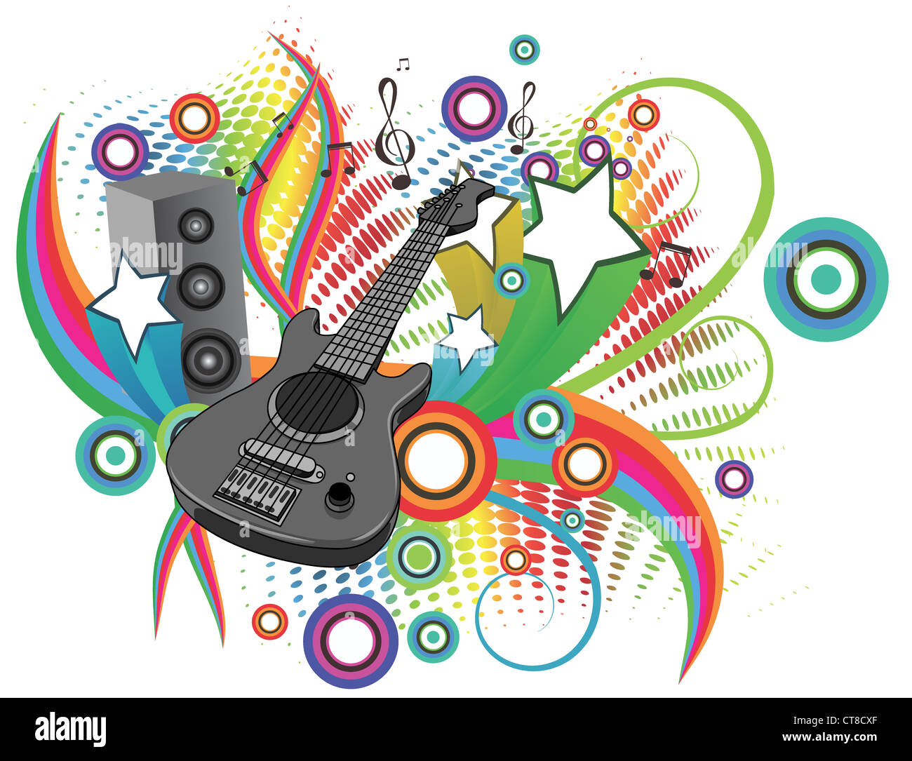 abstract music background Stock Photo - Alamy
