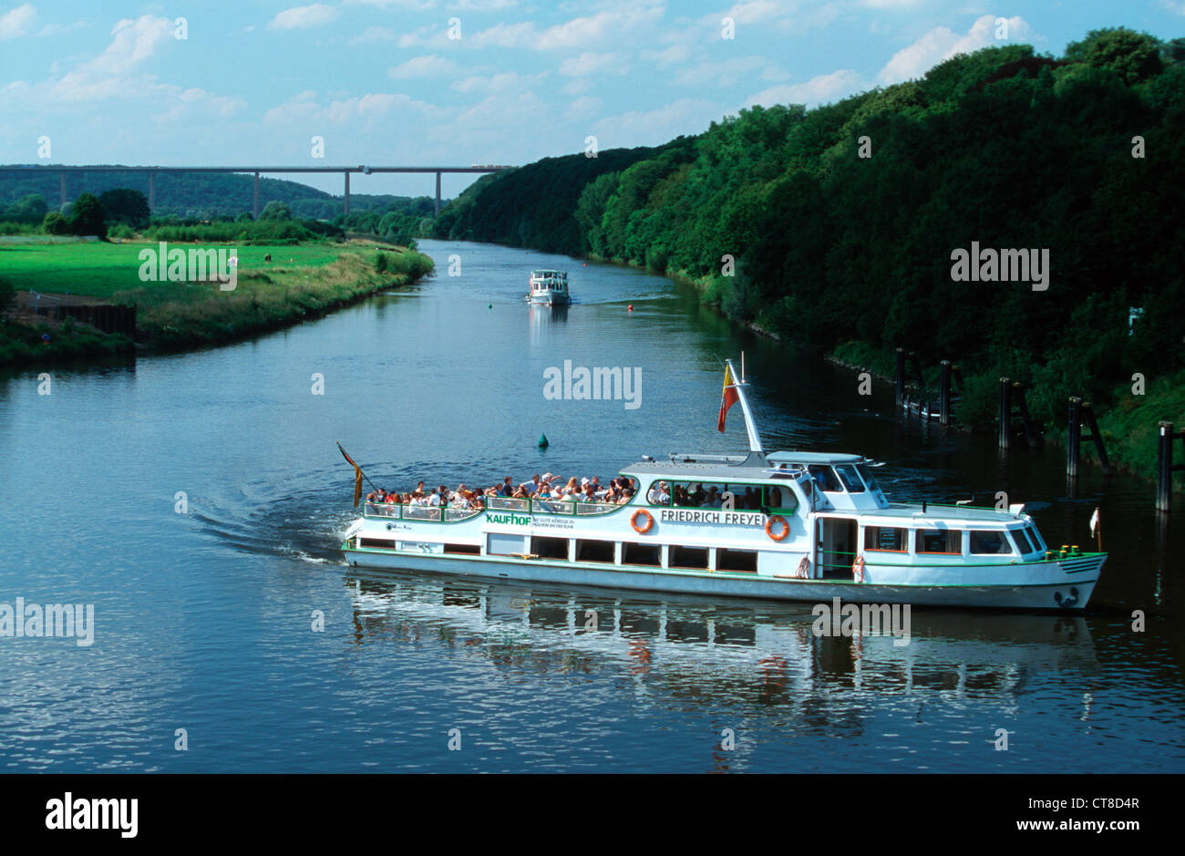 City view district kettwig with river ruhr hi-res stock photography and ...