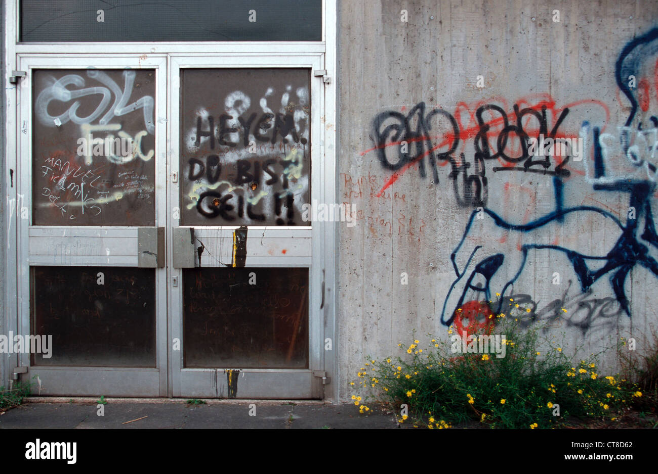 School Graffiti Vandalism