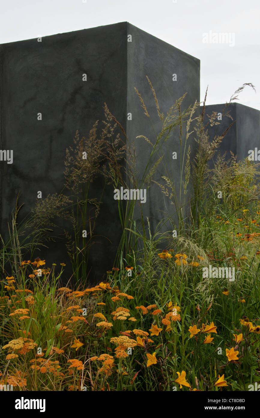 Strong high rise concrete blocks and soft planting in the Uprising ...