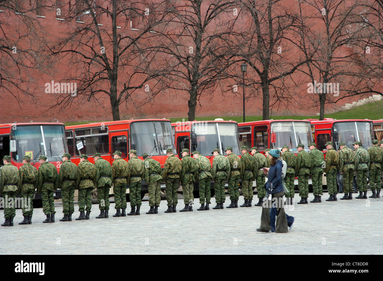 Moscow parade on Red Square Stock Photo - Alamy