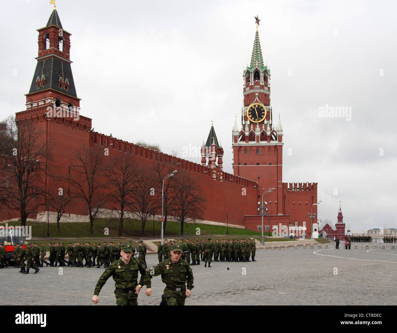Moscow parade on Red Square Stock Photo - Alamy