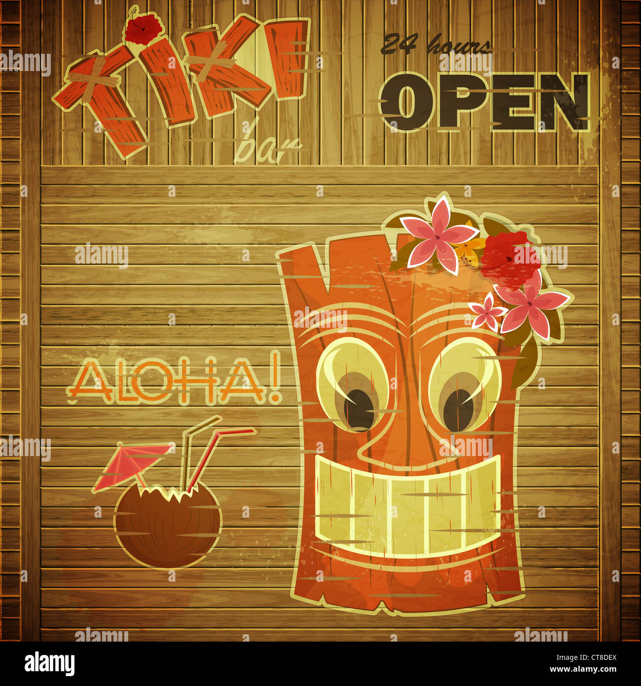 Vintage Tiki Bar Menu Outlets | ids-deutschland.de
