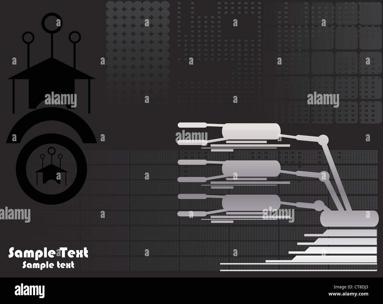 high tech background Stock Photo - Alamy