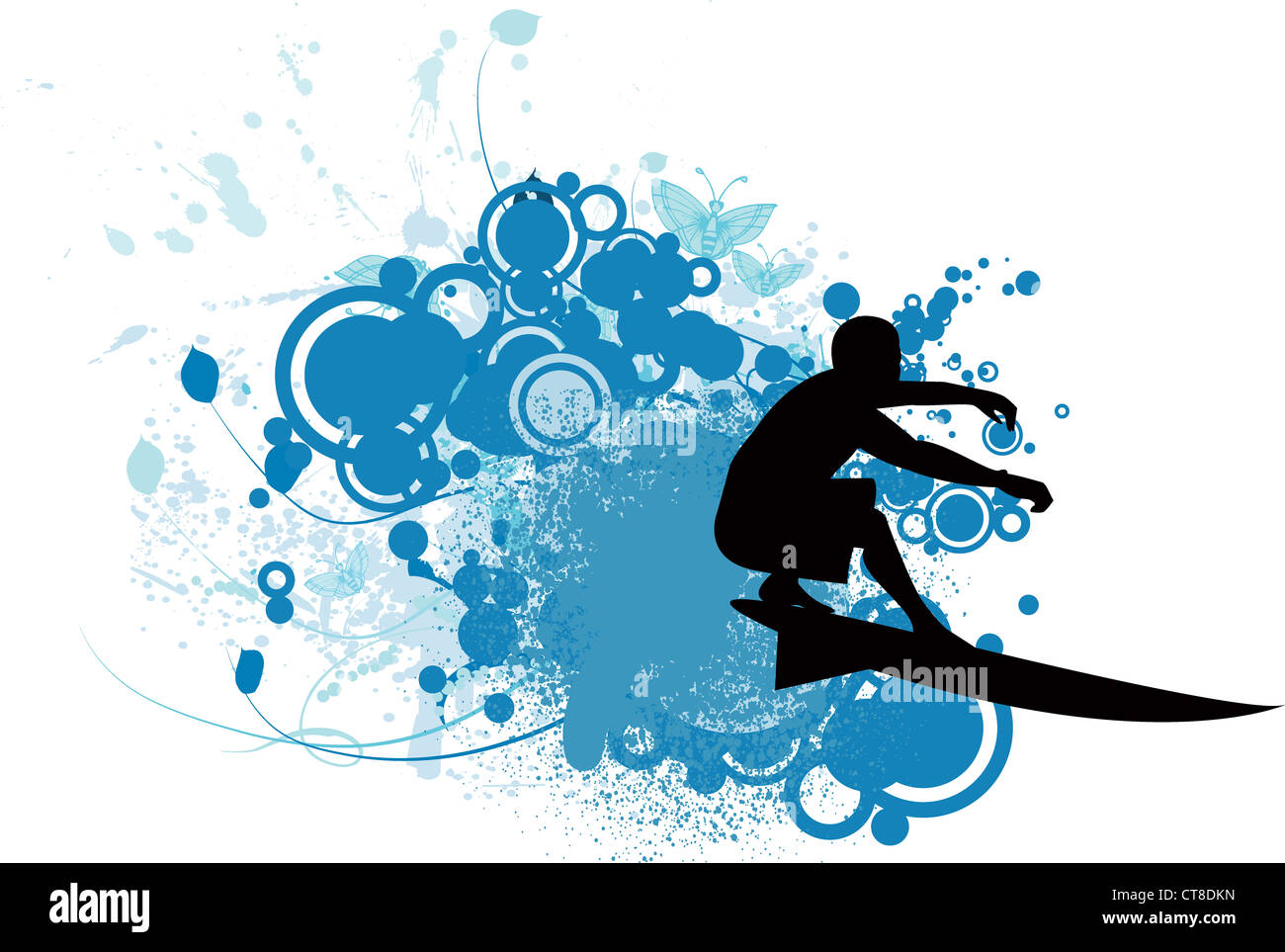 summer sports illustration Stock Photo - Alamy