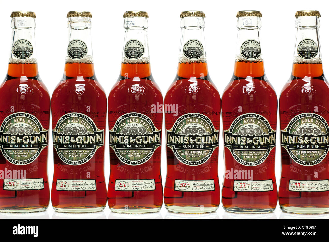Bottles of Rum finish Innis and Gunn Scottish beer Stock Photo - Alamy