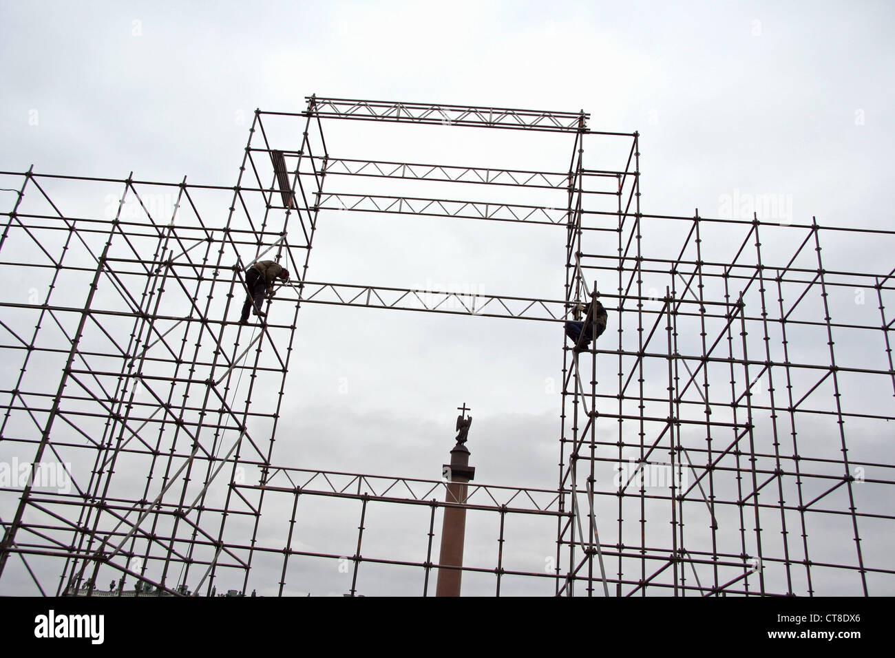 Russian scaffolding hi-res stock photography and images - Alamy