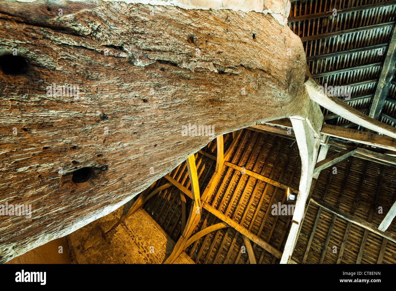 The Tithe Barn Stock Photo - Alamy