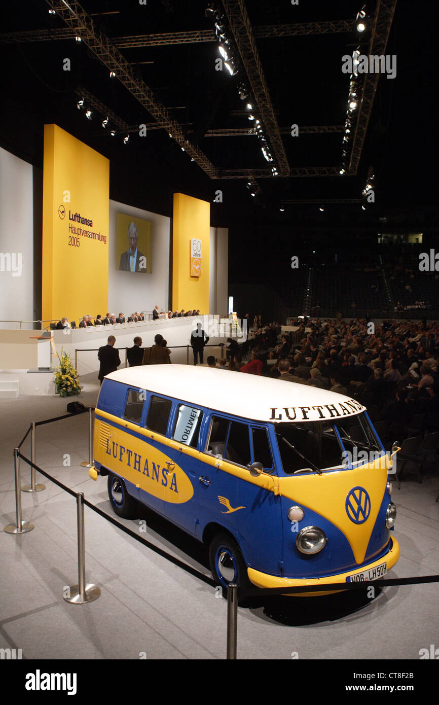 Annual General Meeting of the Lufthansa German Airlines Stock Photo - Alamy