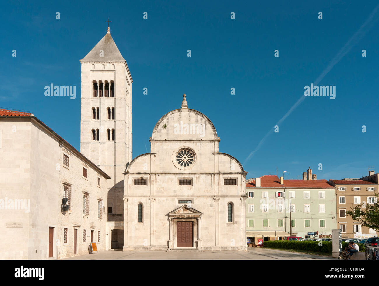 St Mary's Church (Crkva svete Marije) with Romanesque Campanile and Benedictine Convent in Zadar ...