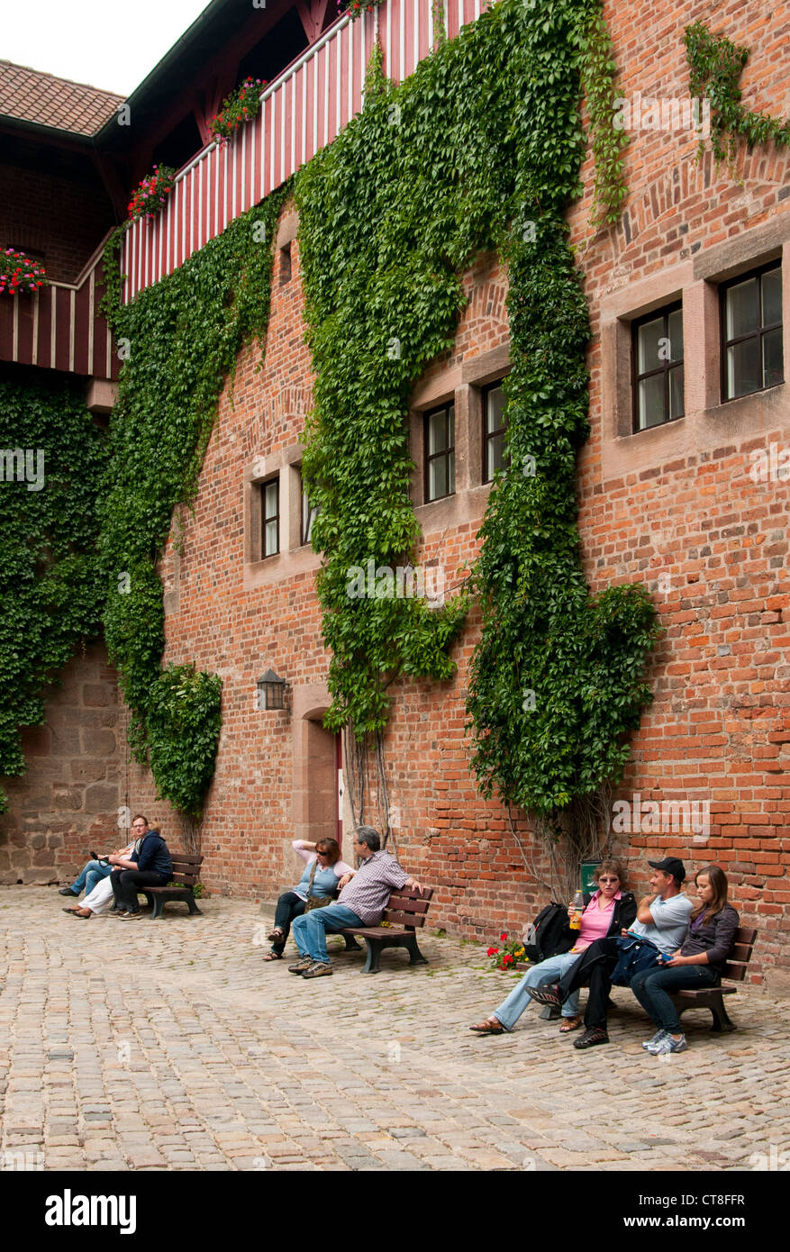 Courtyard nuremberg hi-res stock photography and images - Alamy