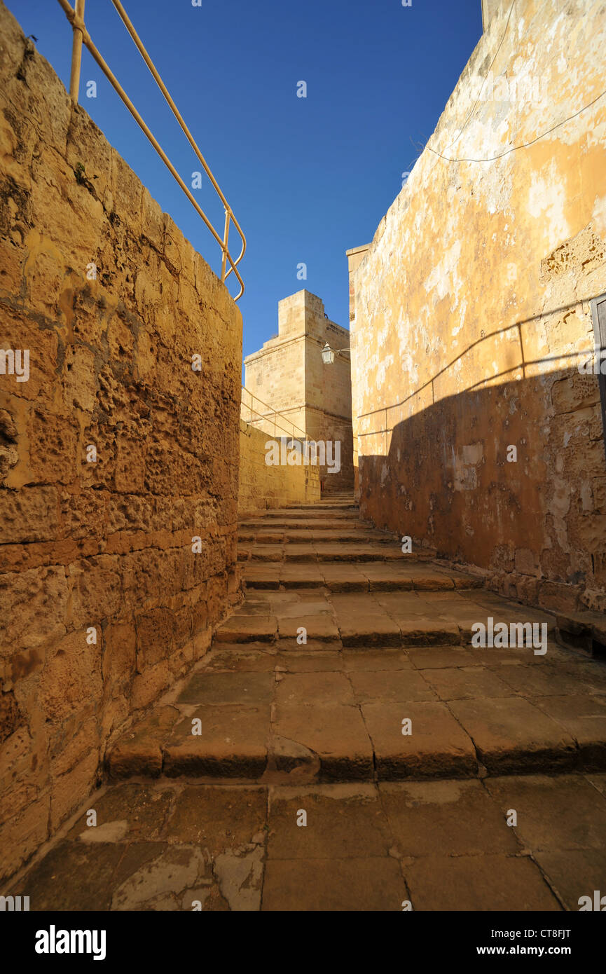 Stairs in a fortress Stock Photo - Alamy