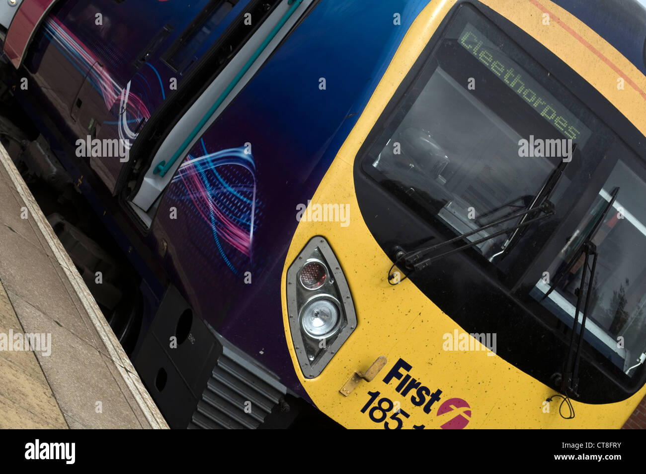 Trans-Pennine on the rails Stock Photo - Alamy