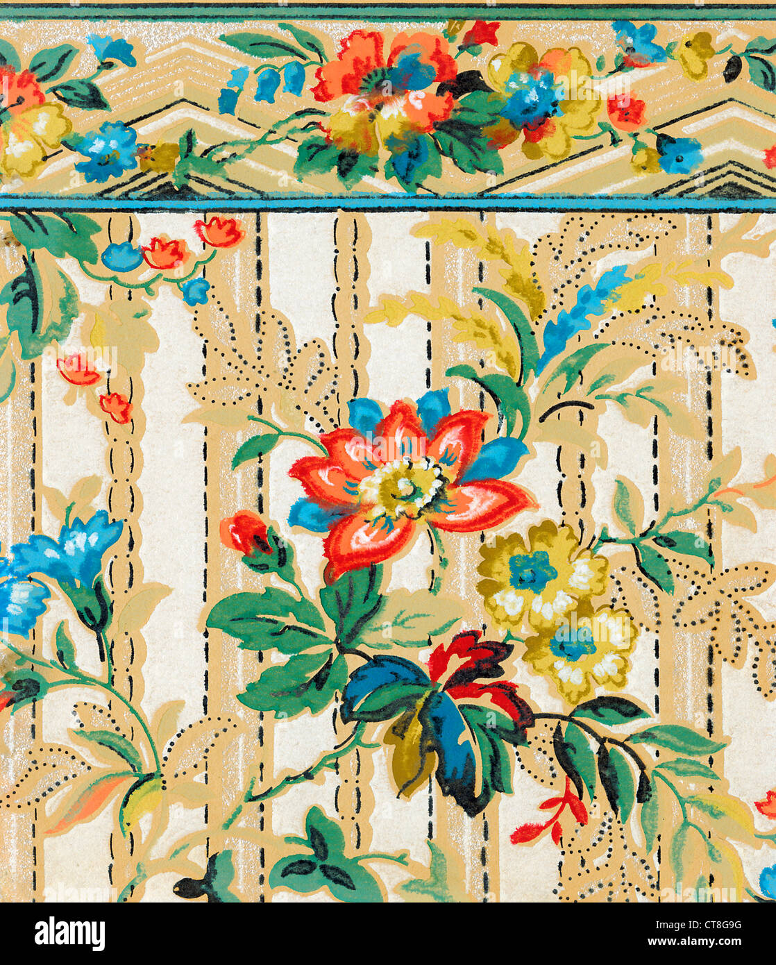 American wallpaper 1930s hi-res stock photography and images - Alamy