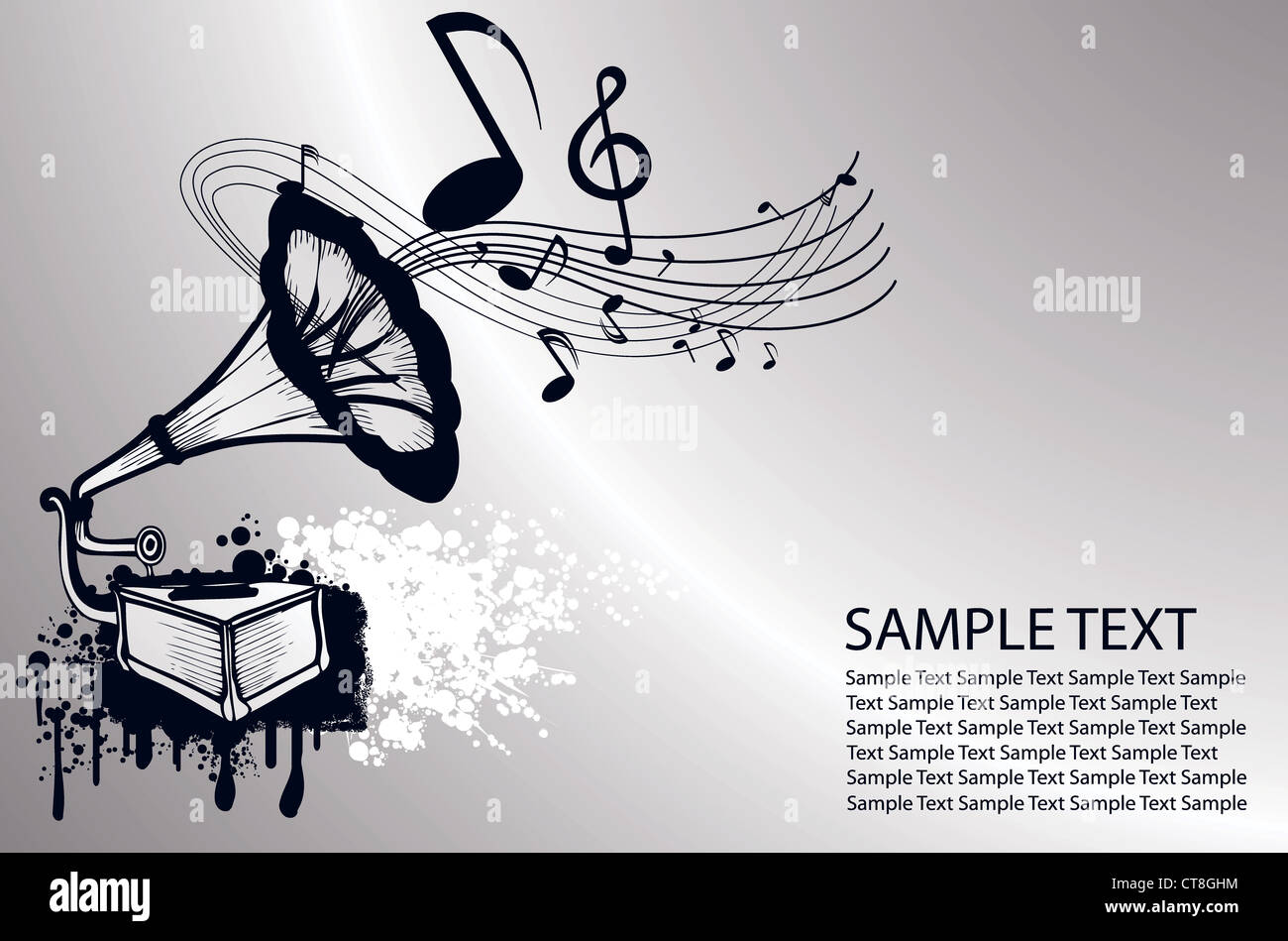 abstract music background Stock Photo - Alamy